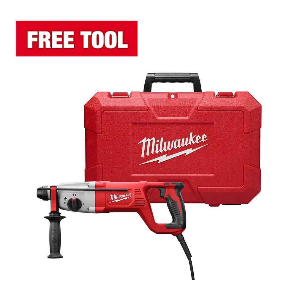 Milwaukee 8 Amp Corded 1 in. SDS D-Handle Rotary Hammer 5262-21 - The ...