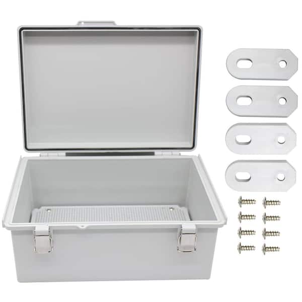 NEWHOUSE ELECTRIC 10 in. Round Electrical Splice Box 910 - The Home Depot