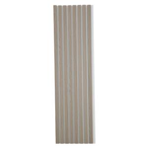Ejoy 12.6 in. x 106 in. x 0.8 in. Acoustic Vinyl Wall Cladding Siding ...