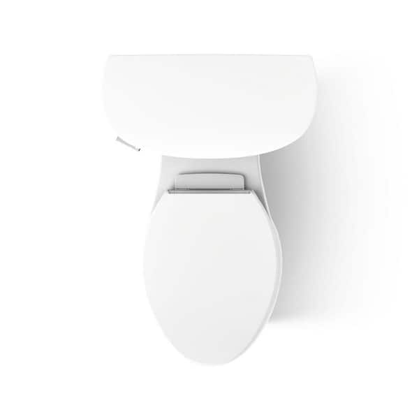 KOHLER Gleam 12 in. Rough In 2-Piece 1.28 GFP Single Flush Elongated ...