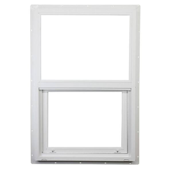 Ply Gem 35.5 in. x 59.5 in. Classic Series White Vinyl Insulated Single ...