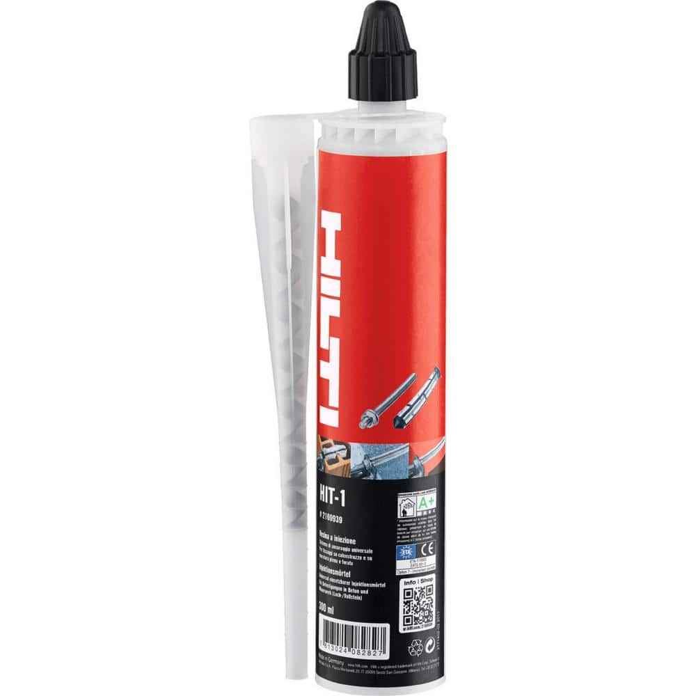 Hilti HIT-1 Hybrid Anchor Adhesive 10 oz. Tube 2173258 - The Home Depot