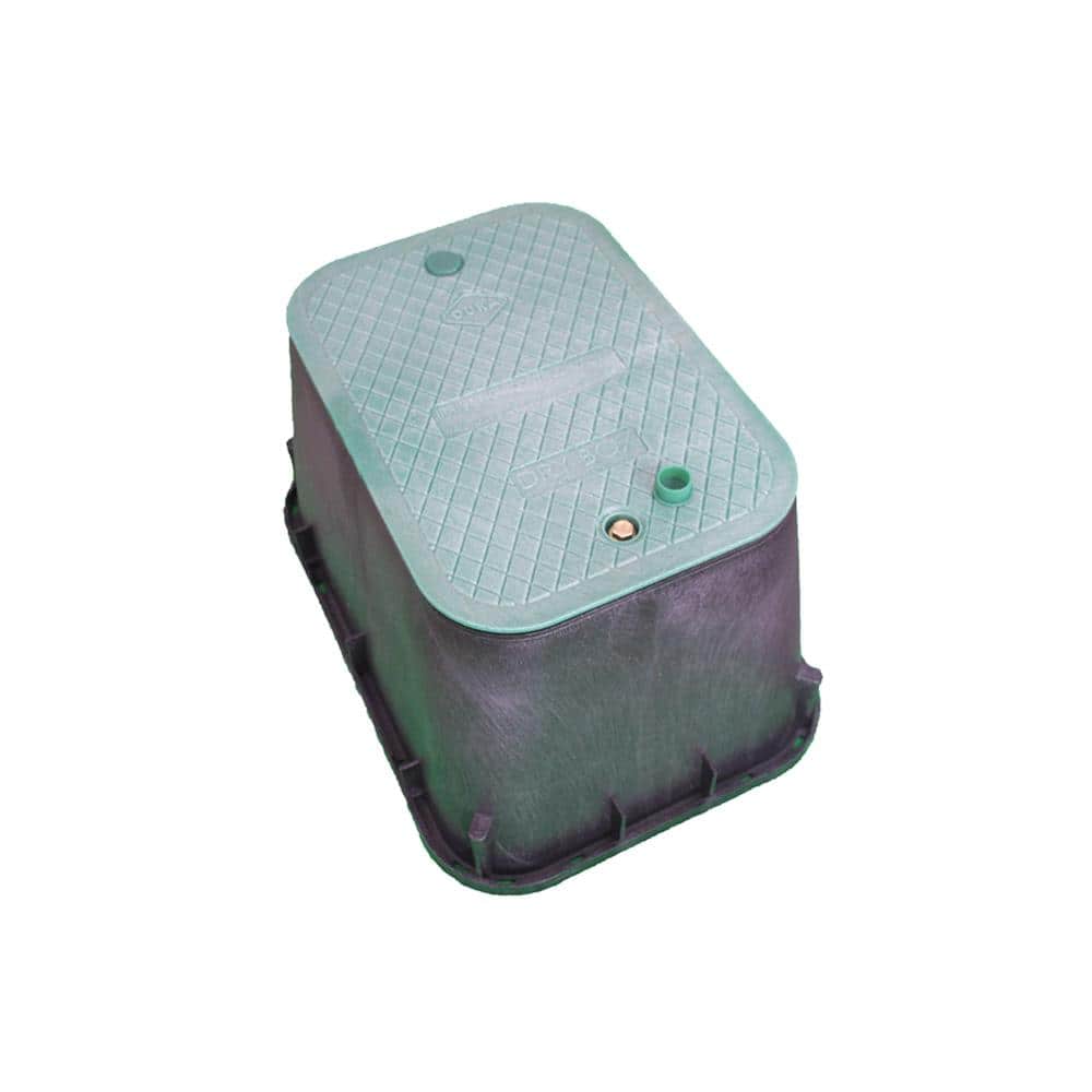 DURA Waterproof 12 in. H x 17 in. W x 12 in. D Plastic Valve Box 120-DB ...