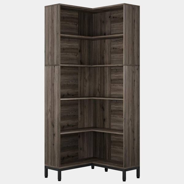 L shaped tall cabinet store