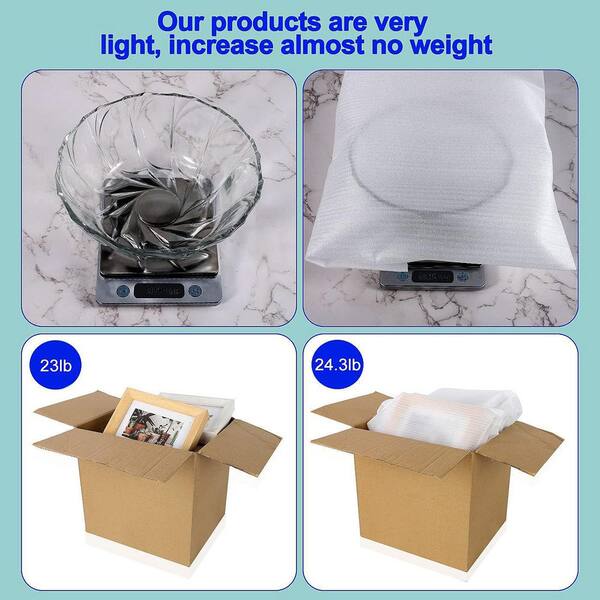 Dish Packing Kit Moving Packing Supplies – 125 Foam Pouches + 50 ...