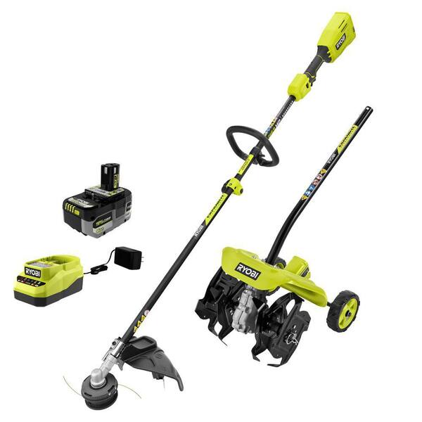 Ryobi Tools Trimmer 18V ONE HP Brushless 15" String Trimmer Kit Ryobi ...
