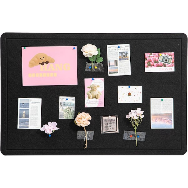 Black Push Pin Board