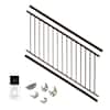 Aria Railing 36 in. x 91.31 in. Bronze Powder Coated Aluminum ...