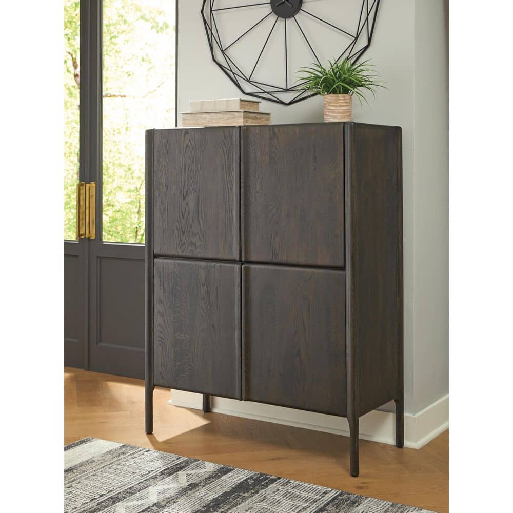 Signature DESIGN BY ASHLEY Orsonal Brown 51 in. Accent Cabinet with 6 ...
