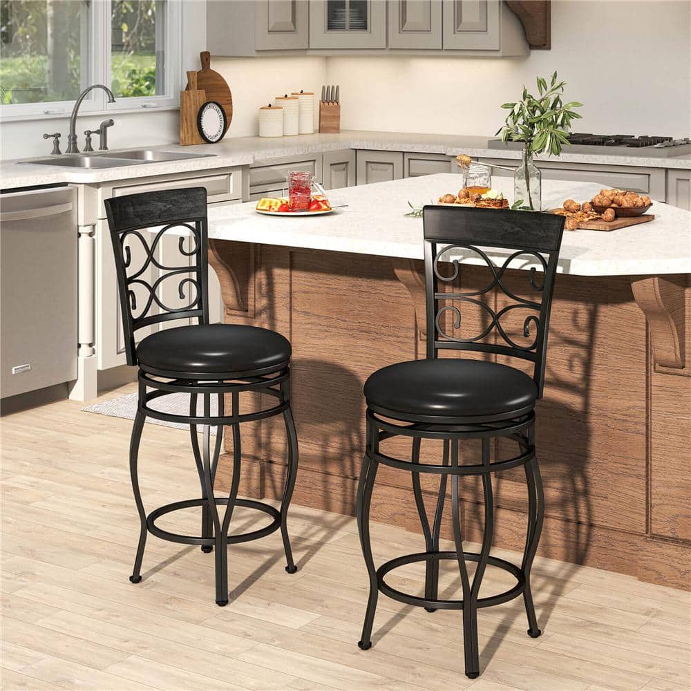 Metal Swivel Bar Stools