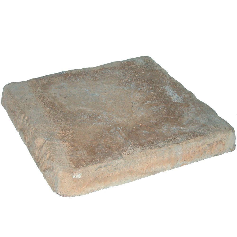 Pavestone 18 in. x. 18 in. Concrete Step Stone 94823 - The Home Depot