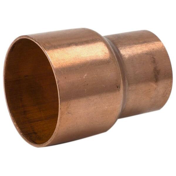Streamline 1/2 in. x 3/8 in. Copper Pressure Cup x Cup Reducing ...
