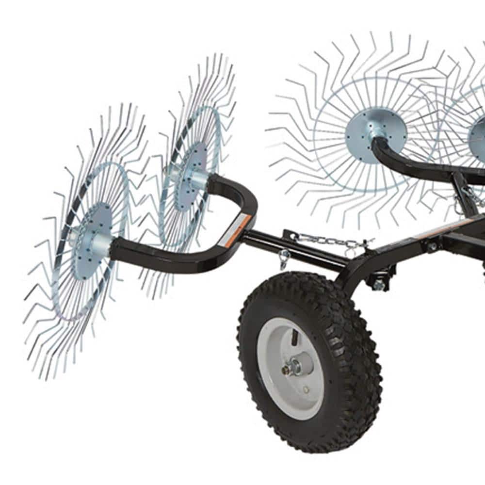 YARD TUFF 48 in. Durable Outdoor Land Lawn Garden Acreage Rake YARD-ACR ...