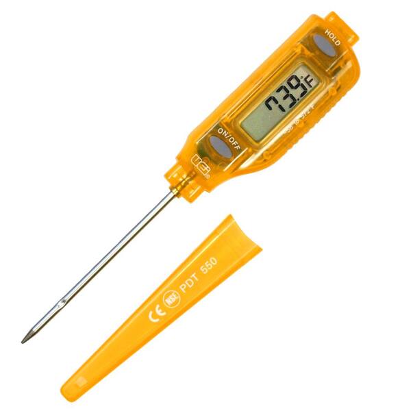 UEi Test Instruments Digital Pocket Thermometer PDT550 - The Home Depot