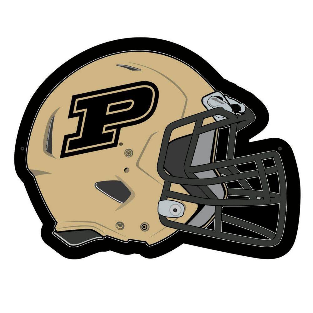 Evergreen Purdue University Helmet 19 in. x 15 in. Plug-in LED Lighted ...