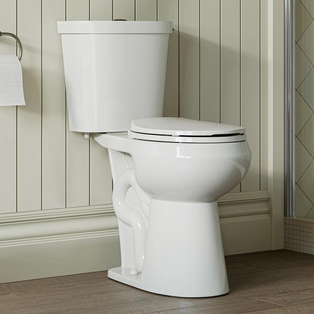 HOROW 19 in. ADA Tall 2-piece High-Efficiency 1.1/1.6 GPF Dual Flush ...