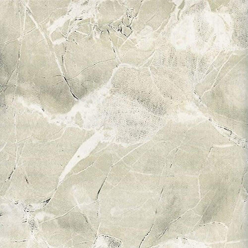 Magic Cover Marble Ivory 18 in. x 16 ft. Self-Adhesive Vinyl Drawer and ...