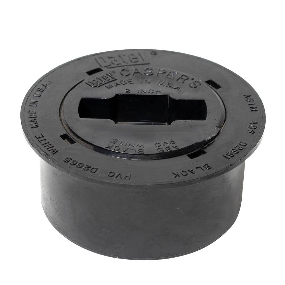 Oatey 3 in. Snap-In ABS Cleanout Plug 43730 - The Home Depot