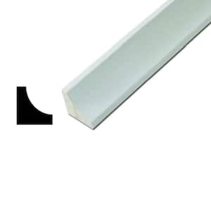 Alexandria Moulding WM 100 11/16 in. x 11/16 in. Primed Pine Cove Wood ...