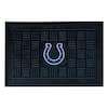 FANMATS NFL Indianapolis Colts Black 19 in. x 30 in. Vinyl Outdoor Door ...