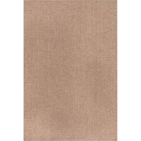 CAMILSON Jutem Natural 2 ft. x 7 ft. Solid Indoor Area Rug JUT500-NAT ...