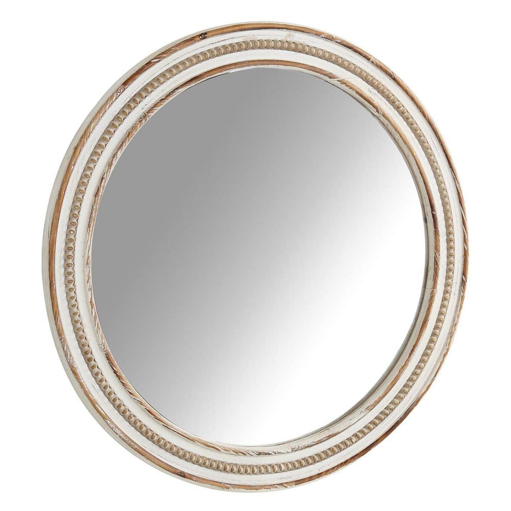 Banbury 24 in. W x 24 in. H Round Framed Tilt Wall Bathroom Vanity ...