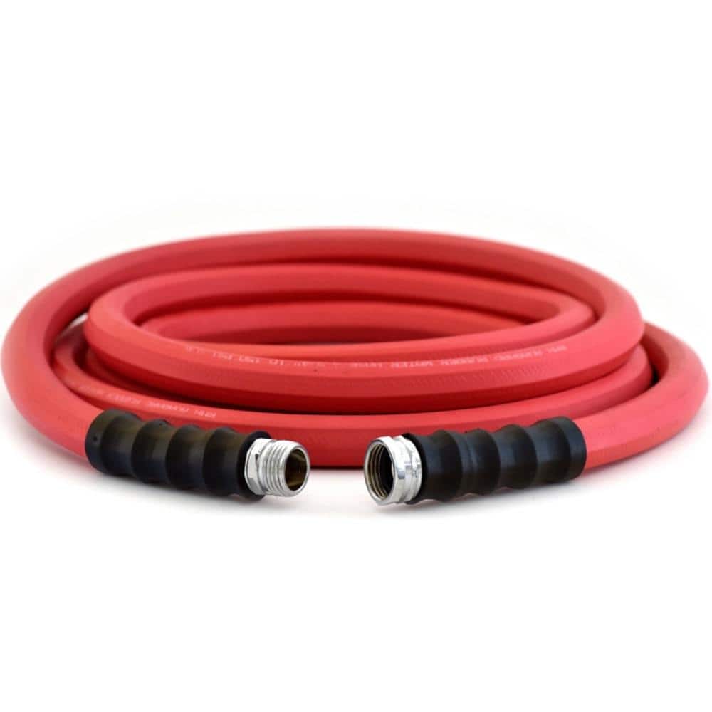AVAGARD 5/8 in. x 10 ft. Heavy Duty Rubber Water Hose AVGW5810 - The ...