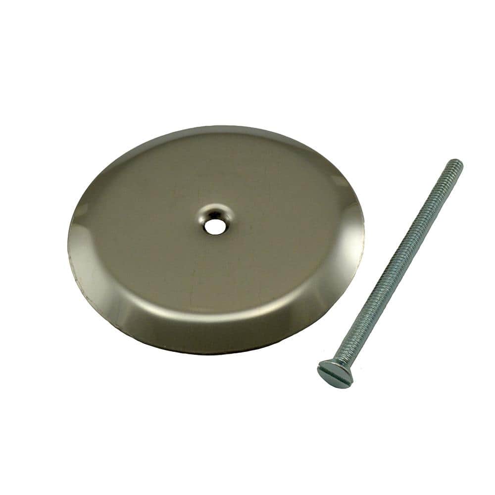 JONES STEPHENS 6 in. Stainless Steel Cleanout/Extension Cover Floor ...