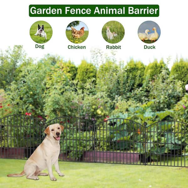 Invisible Fence For Dogs ADAVIN Garden Fence Animal Barrier With Gate ...