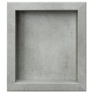 PALISADE 15.5 in. W x 3.75 in. H x 17.5 in. D Vinyl Waterproof Shower ...