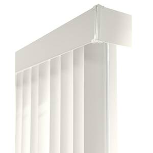 White - Vertical Blinds - Blinds - The Home Depot