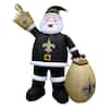 logobrands 7 ft. New Orleans Saints Santa Inflatable 620296 - The Home ...