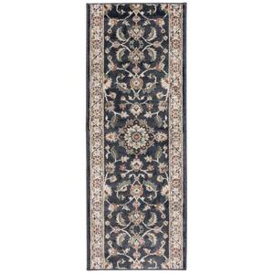 Capri Elina Alabaster/Storm 26 in. W x 12 in. L Your Choice Length ...