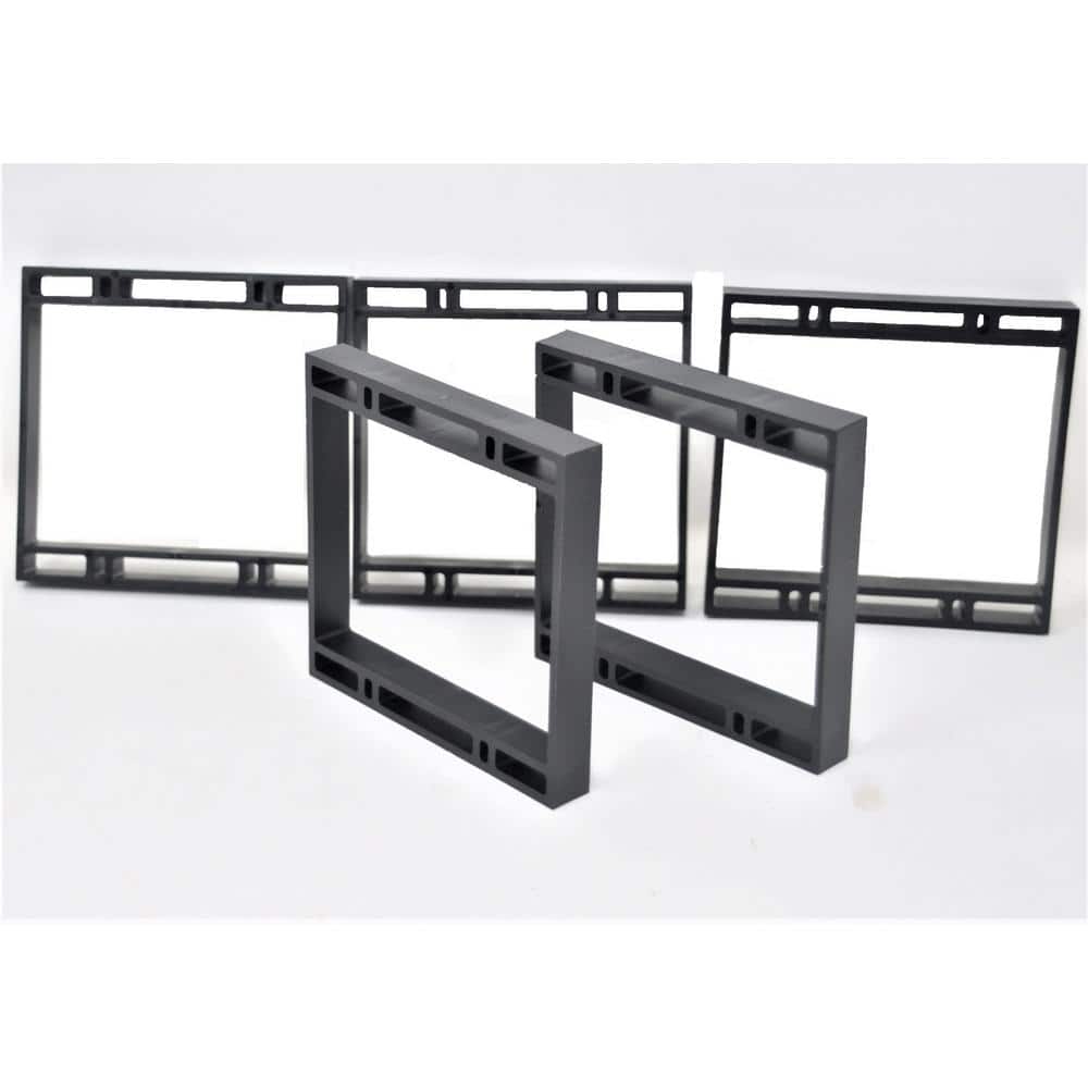 Smart Fill Spacers 1/4 in. 2-Gang Outlet Box Spacer Extender (5-Pack ...