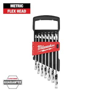 GEARWRENCH GearBox Metric 12-Point 90-Tooth Double Flex Head Extra Long ...