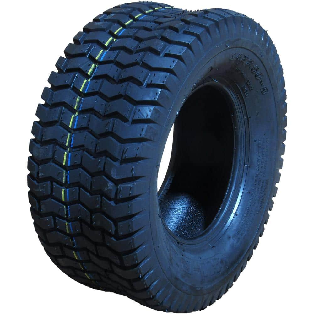 Hi-Run 16 in. x 7.50 in.-8 2PR SU12 Turf II Lawn/Garden Tire WD1155 ...
