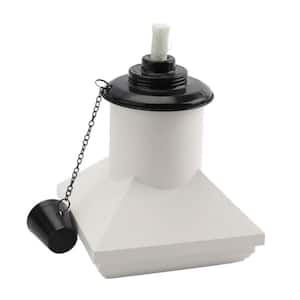 RDI Transform 5 ft. x 5 in. Zenith Post Cap in Satin White 73004495 ...
