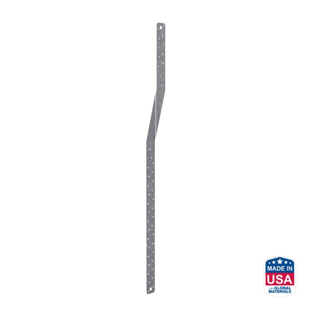 Simpson Strong-Tie HTS 30 in. 14-Gauge Galvanized Heavy Twist Strap ...
