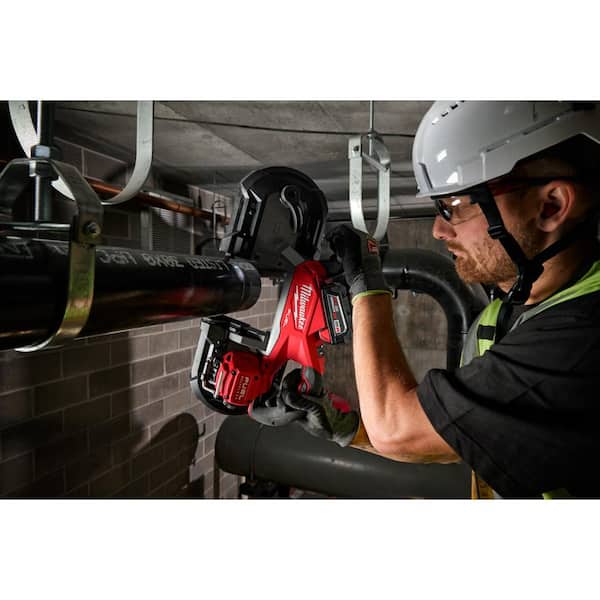 Milwaukee M18 FUEL 18V Lith-Ion Brushless Cordless Deep Cut Band Saw w ...