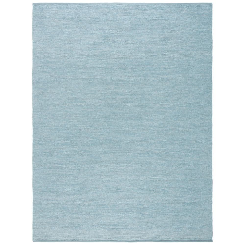 SAFAVIEH Montauk 8 ft. x 10 ft. Turquoise Modern Solid Area Rug MTK321K ...