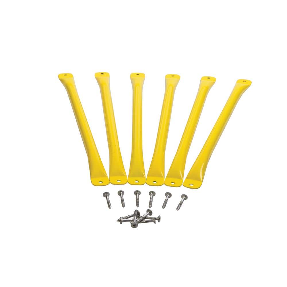 Creative Cedar Designs Monkey Bars (6-Pack) - Yellow BP004-Y - The Home ...