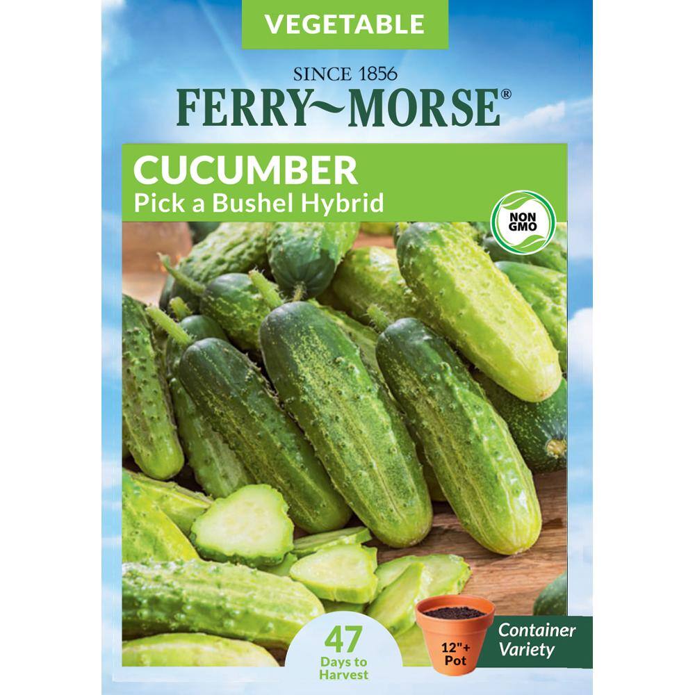 Ferry-Morse Cucumber Pick a Bushel Hybrid Fruit Seed 9515 - The Home Depot