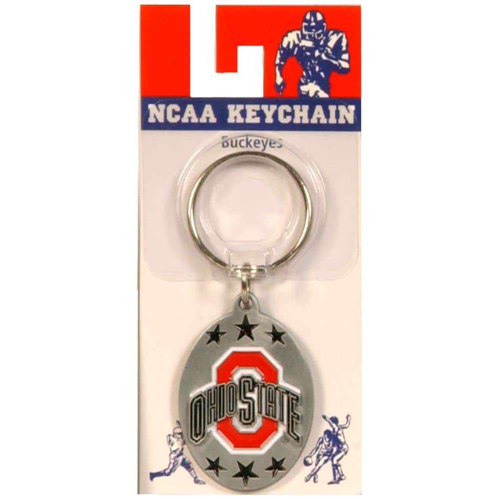 Hillman NCAA Ohio State Buckeyes Key Chain 711153 - The Home Depot