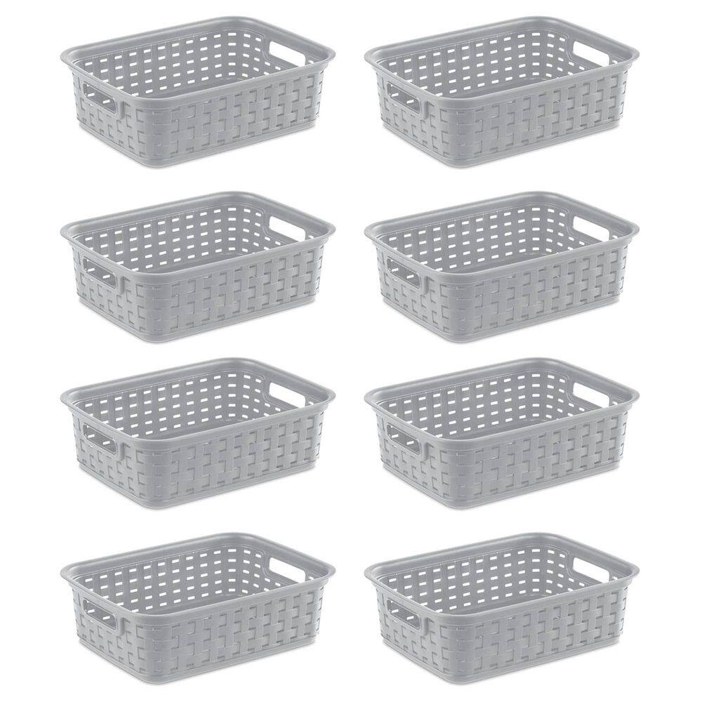 Sterilite 17 Gallon Industrial Stackable Storage Tote Lidded Containers ...