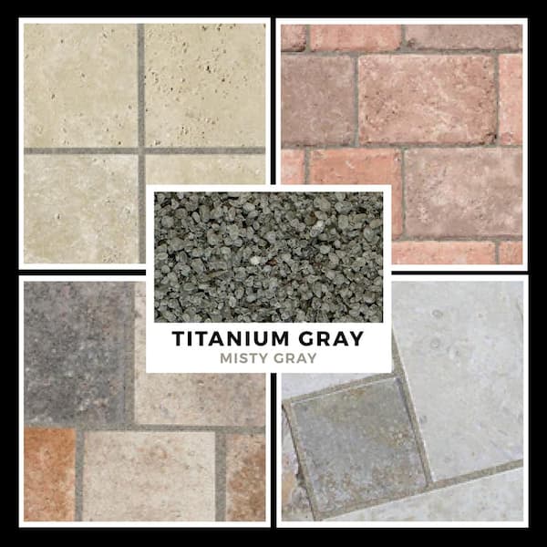 DOMINATOR 40 lbs. XL Polymeric Sand Titanium Gray DPSXL40TG - The Home ...