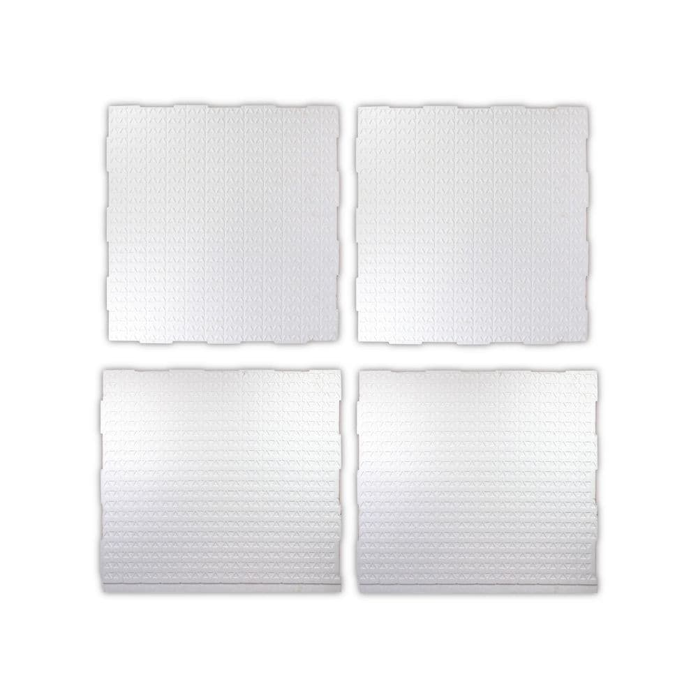 M-D Building Products 48 in. W x 48 in. L Shower Kit Prova Shower Pan Linear Drain 80291 - The ...