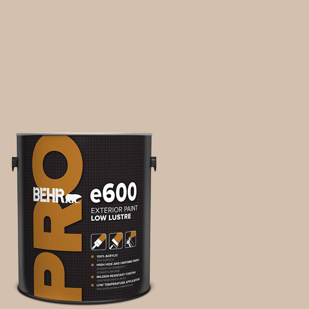 BEHR PRO 1 gal. #700C-3 Pecan Sandie Low Luster Exterior Paint PR62001 ...