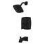 Pfister Bellance Wall-Mount Towel Ring in Matte Black BRB-BLL0B - The ...