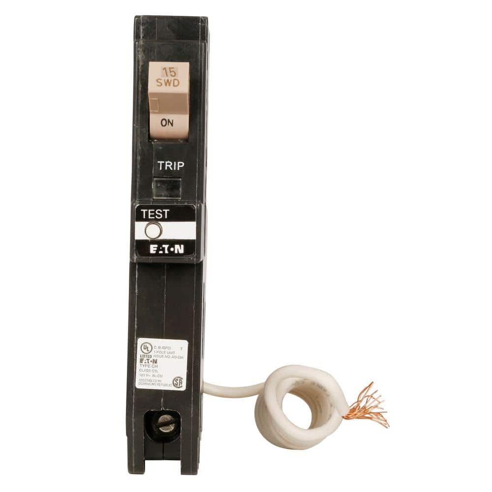 Eaton CH 15 Amp GF Breaker CHFN115GF - The Home Depot