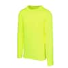 MAXIMUM SAFETY Men's Large Yellow High Visibility Polyester Long-Sleeve ...